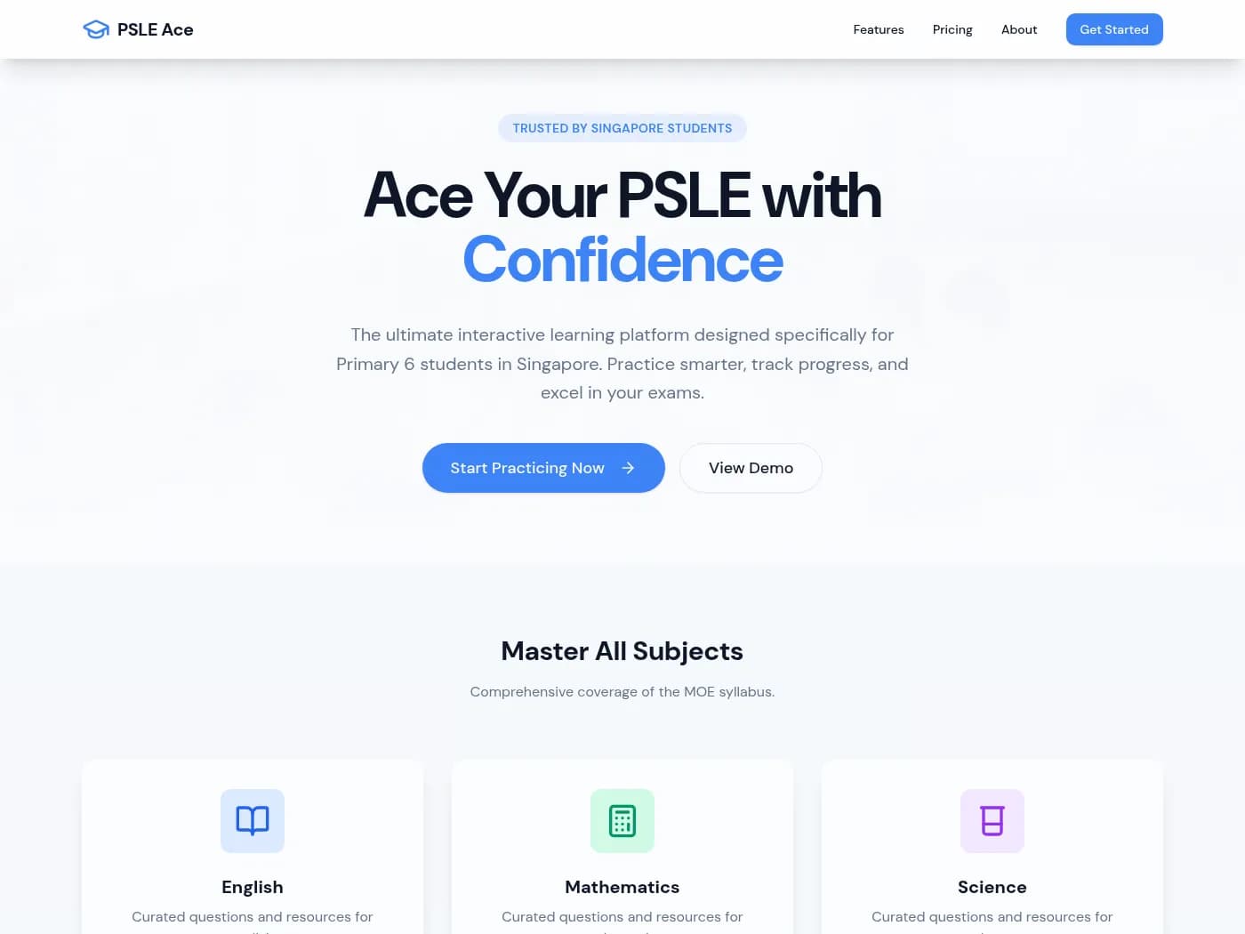 PSLE Ace App