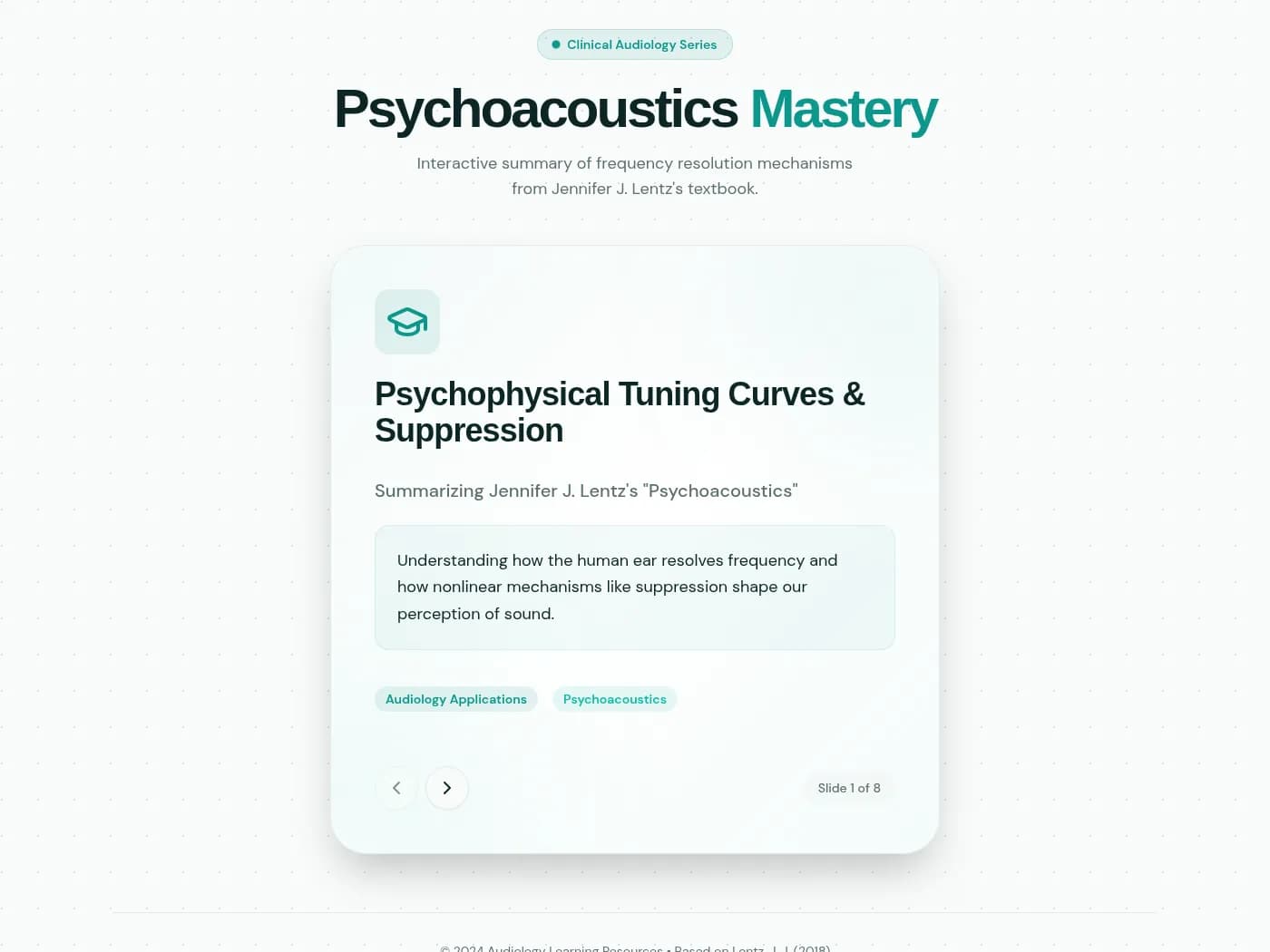 Psychoacoustics PTC Slides