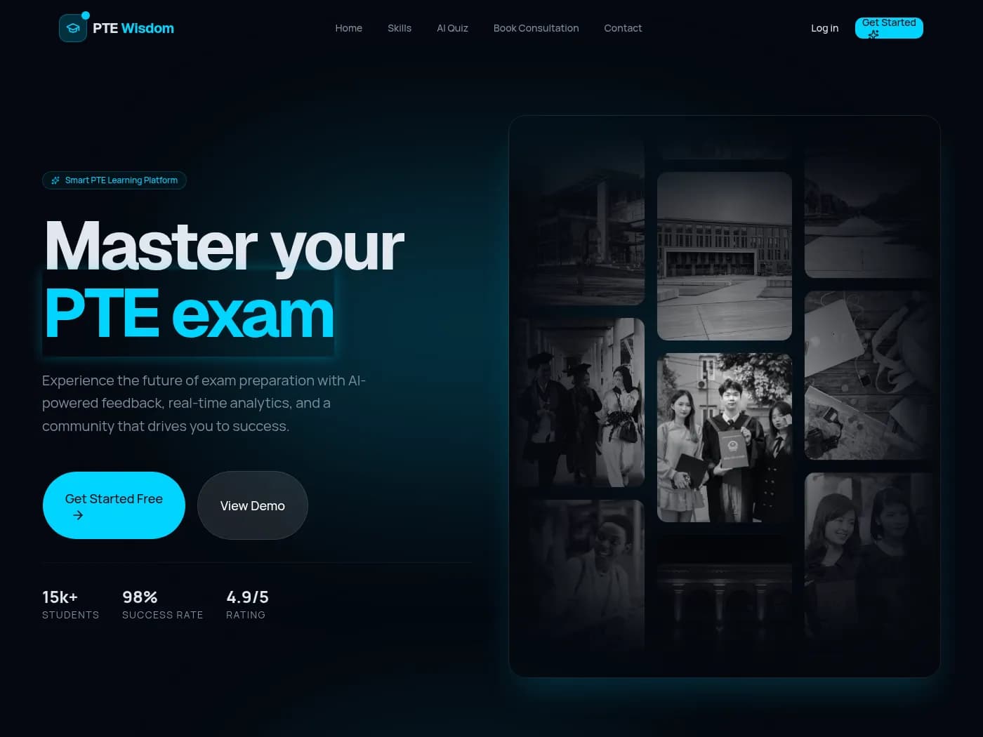 PTE Wisdom Web App