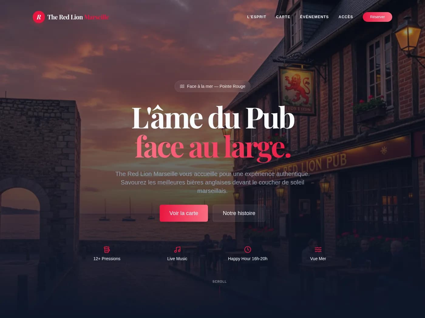 Pub Showcase Site