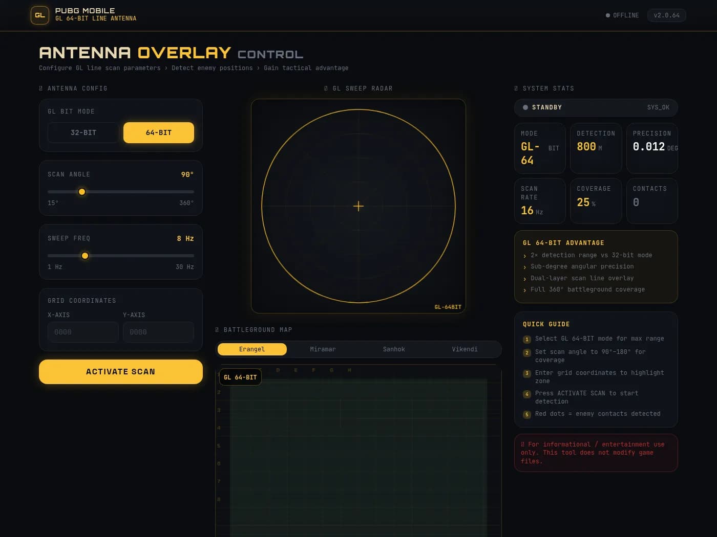 PUBG GL Line Antenna