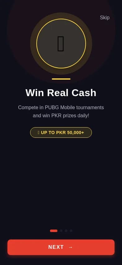 PUBG Tournament Hub PKR