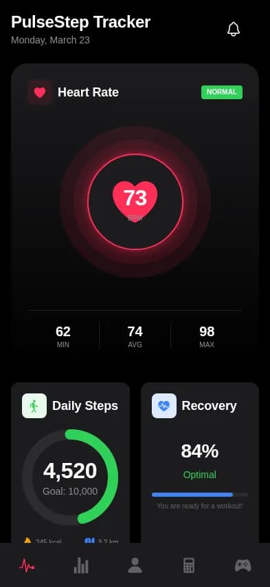 Heart tracker