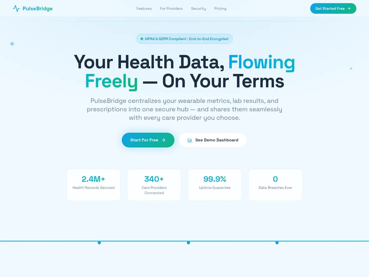 PulseBridge Health Hub