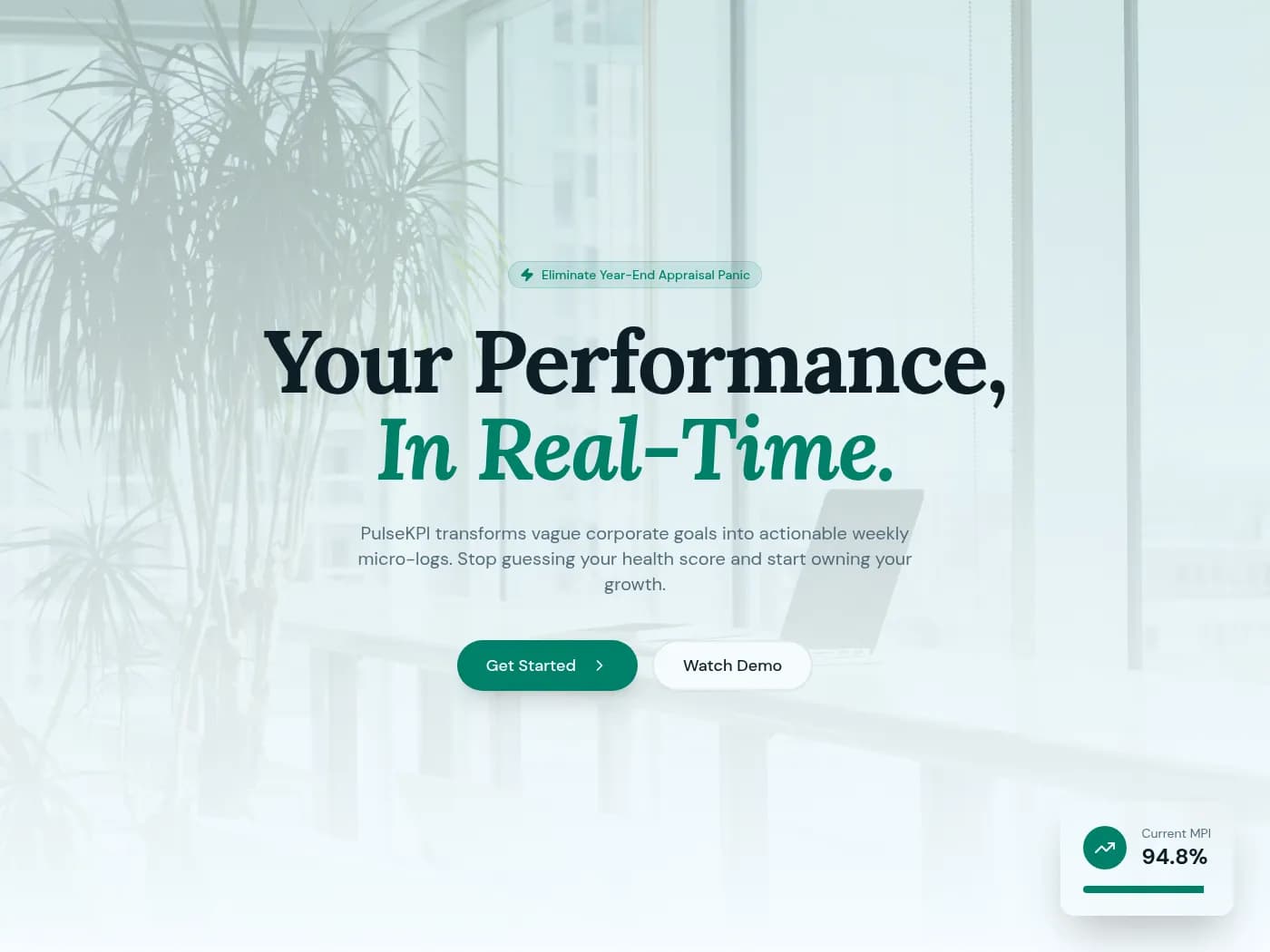 PulseKPI Productivity Coach