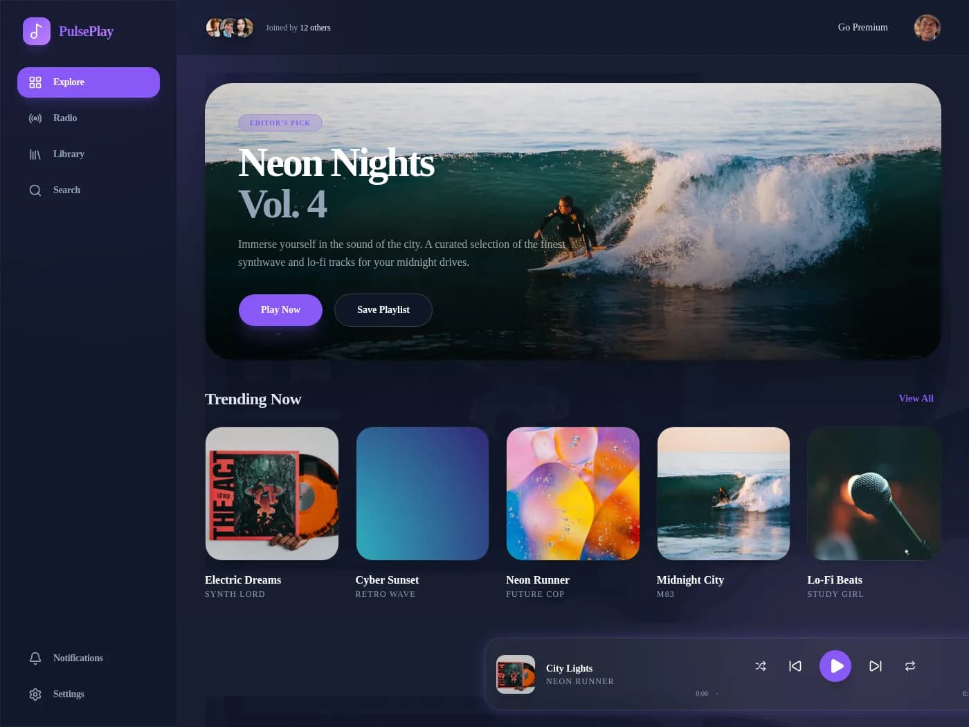 PulsePlay Music Player