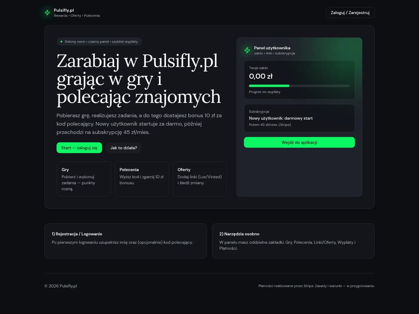 Pulsifly Rewards App