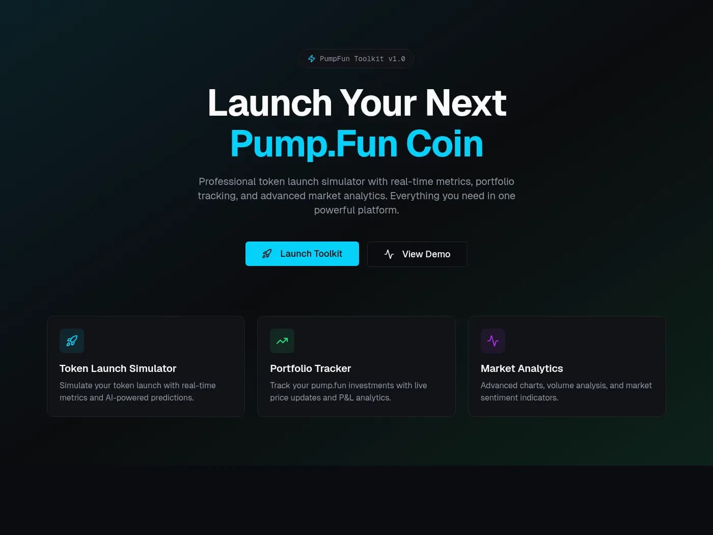 PumpFun Toolkit