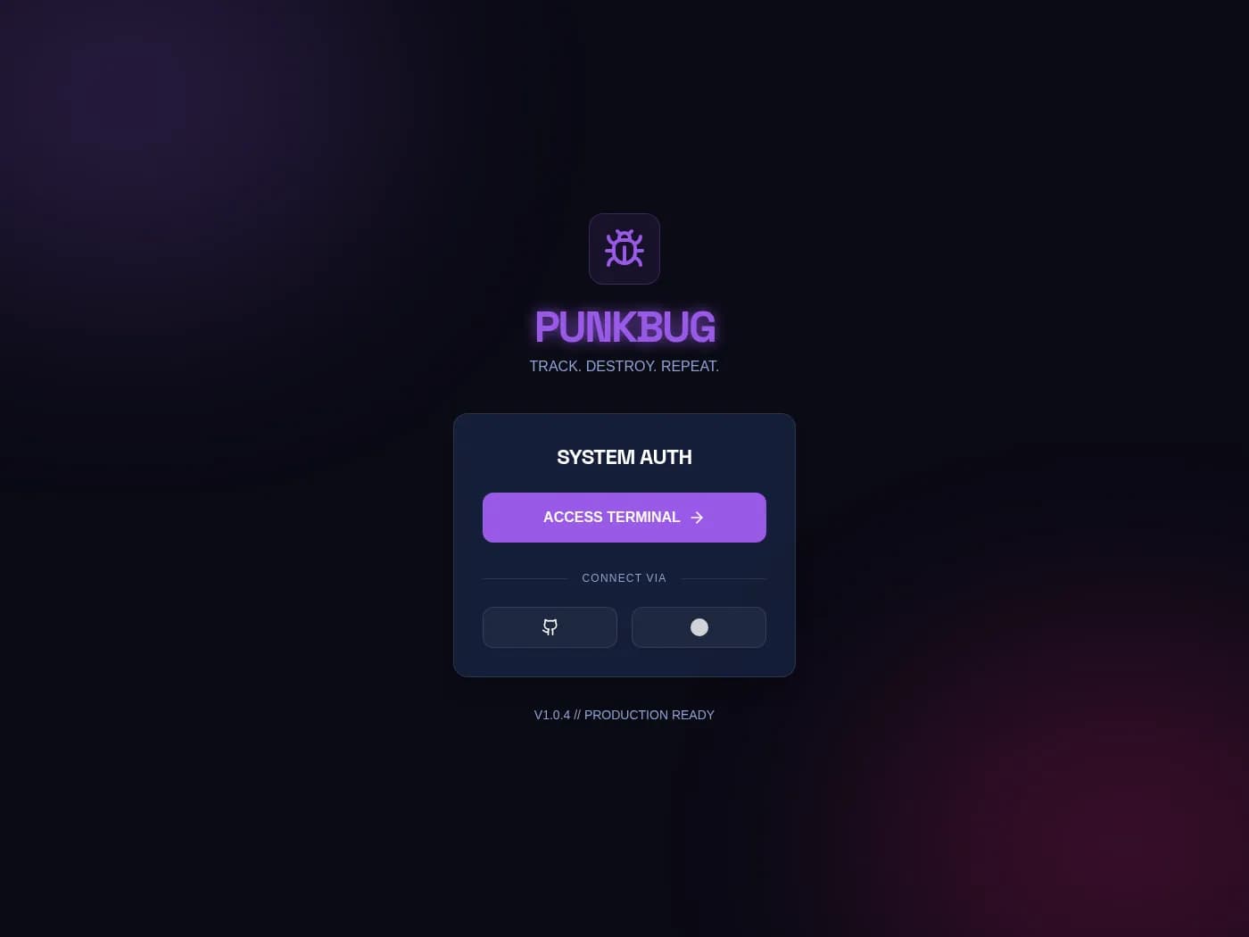 PunkBug Tracker