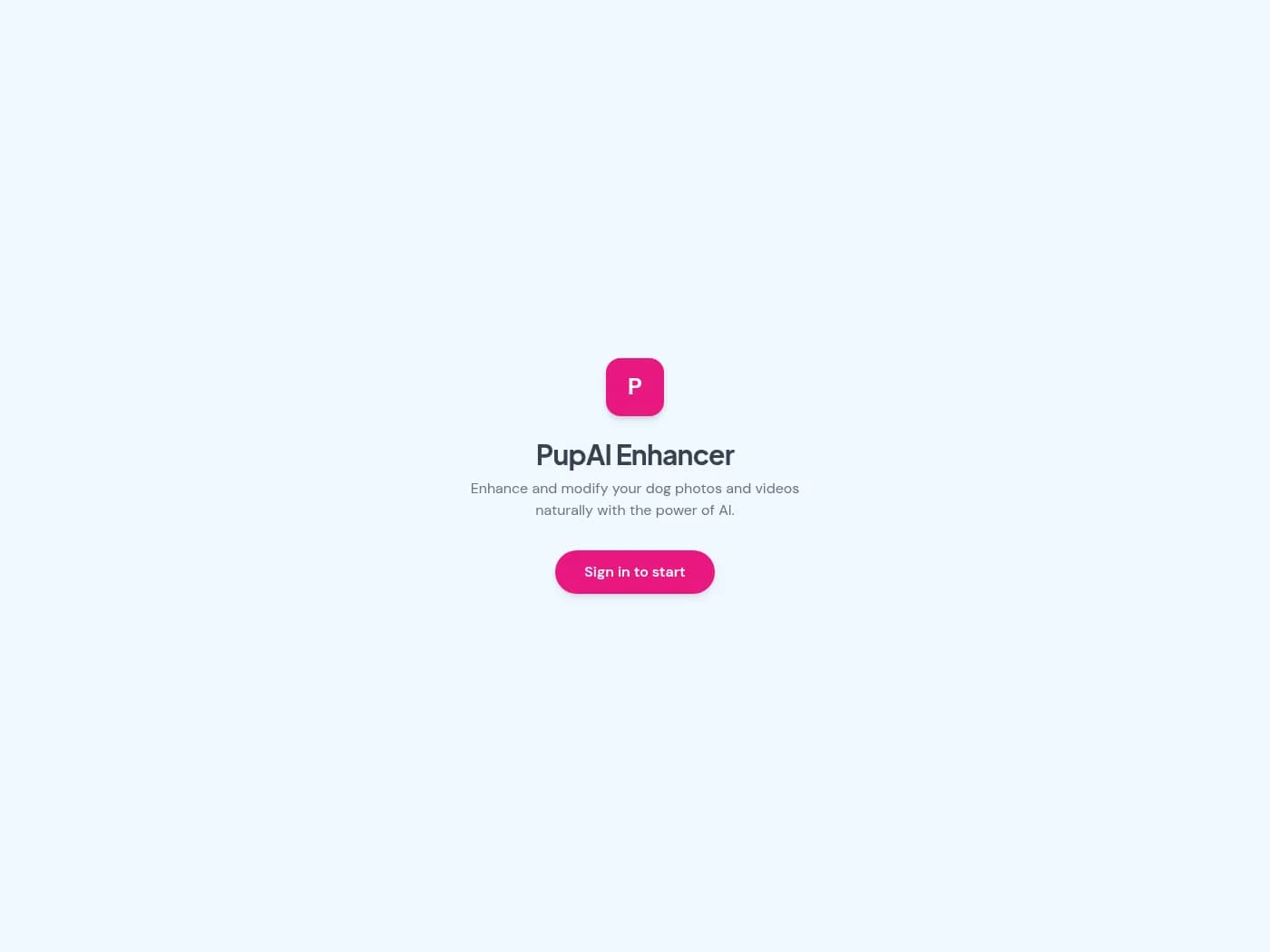 PupAI Image Enhancer