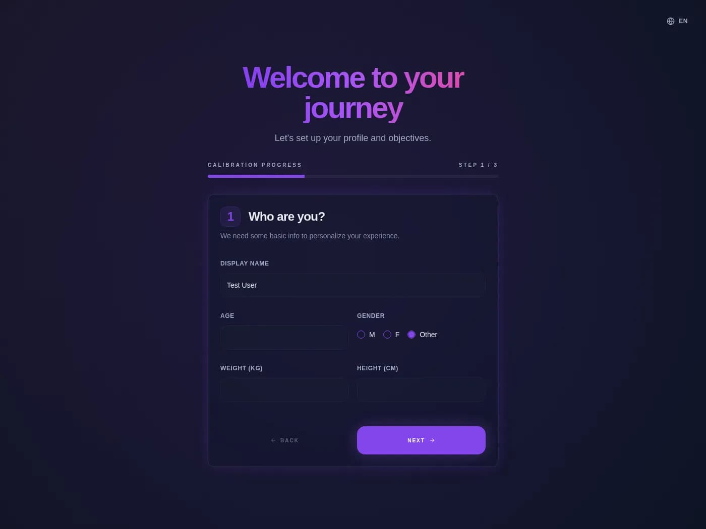 Pure Motion Tracker