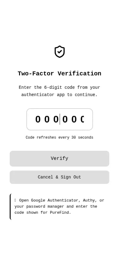 PureFind Mobile