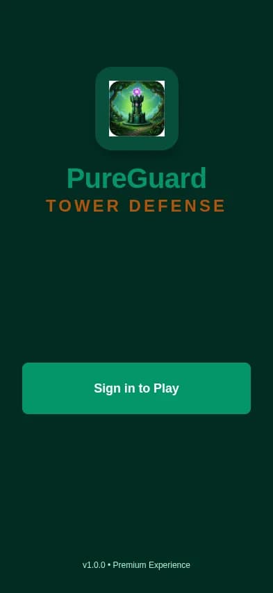 PureGuard Tower Defense