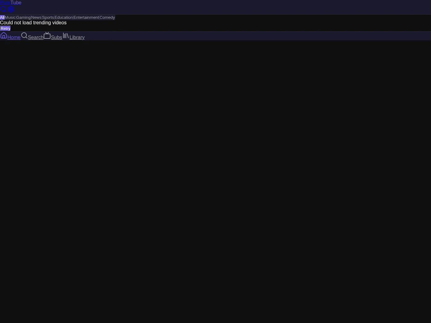 PureTube PWA