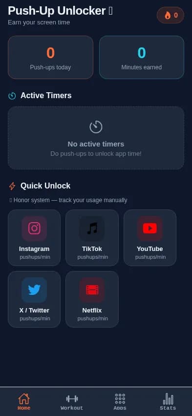 Push-Up Unlocker