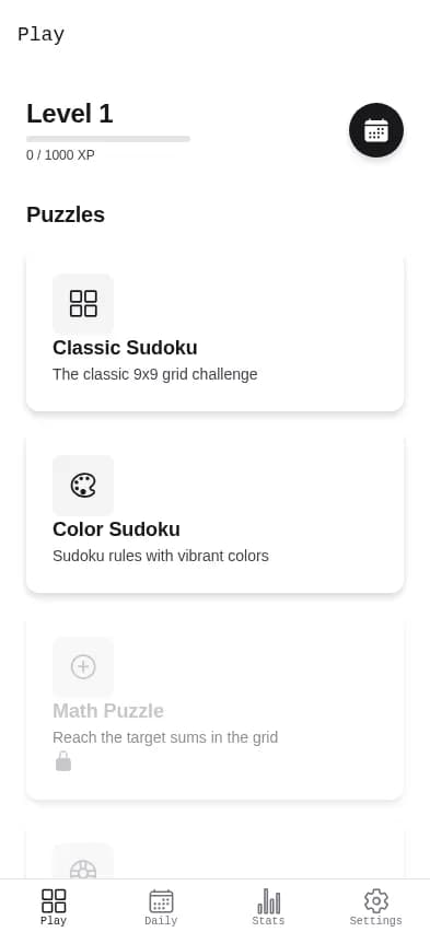 PuzzleVerse Mobile Game