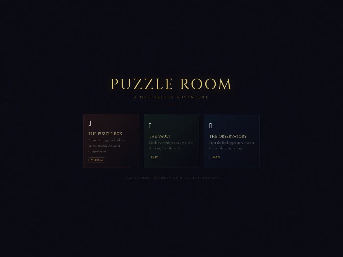Puzzle Room 3D