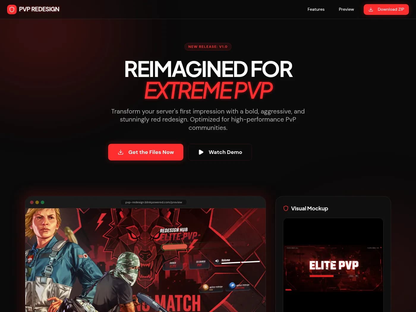 PvP Redesign Hub