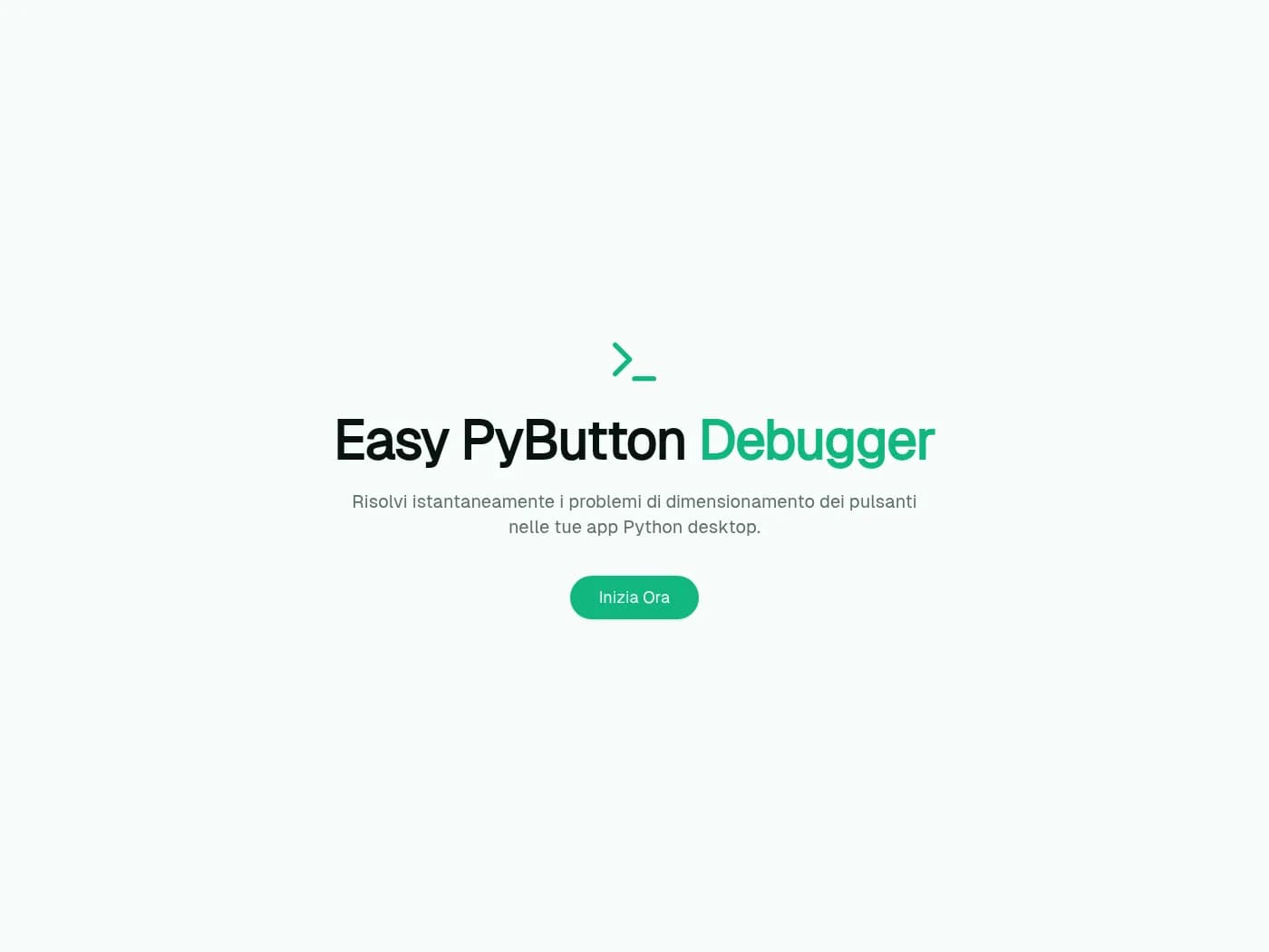 Easy PyButton Debugger