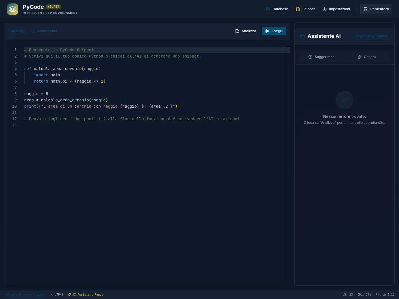 PyCode Helper App