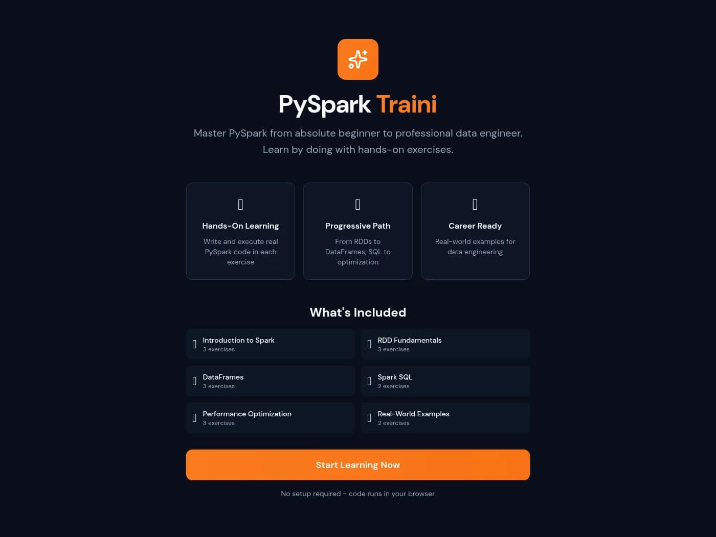 PySpark Traini