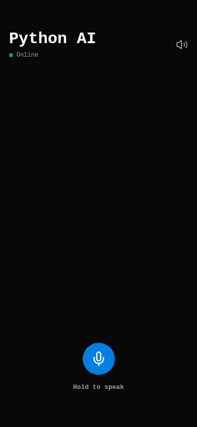 Python AI Voice Assistant