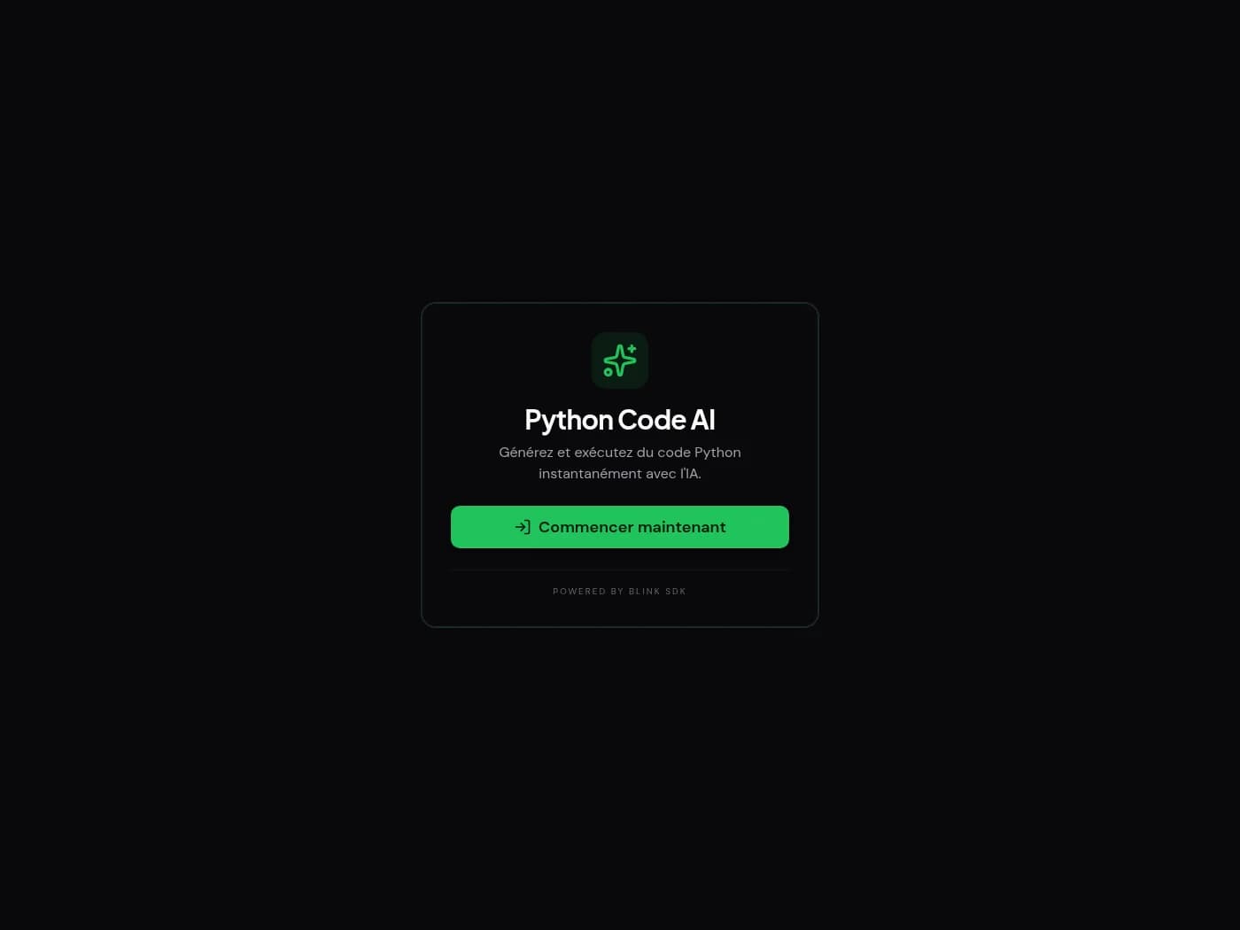 Python Code AI