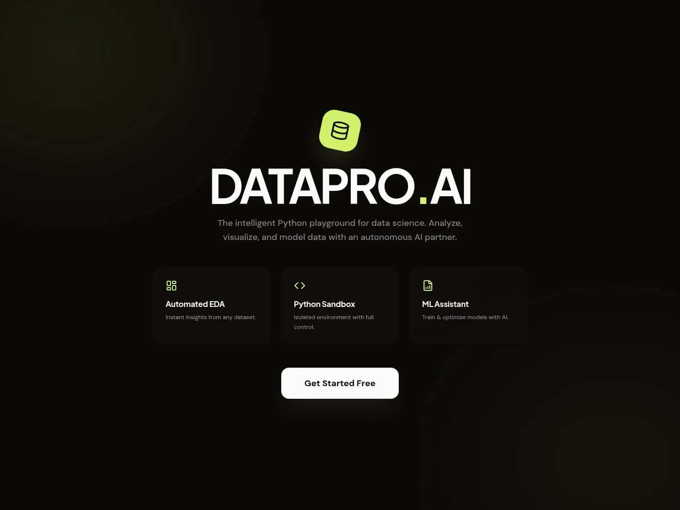 DataPro Python Agent