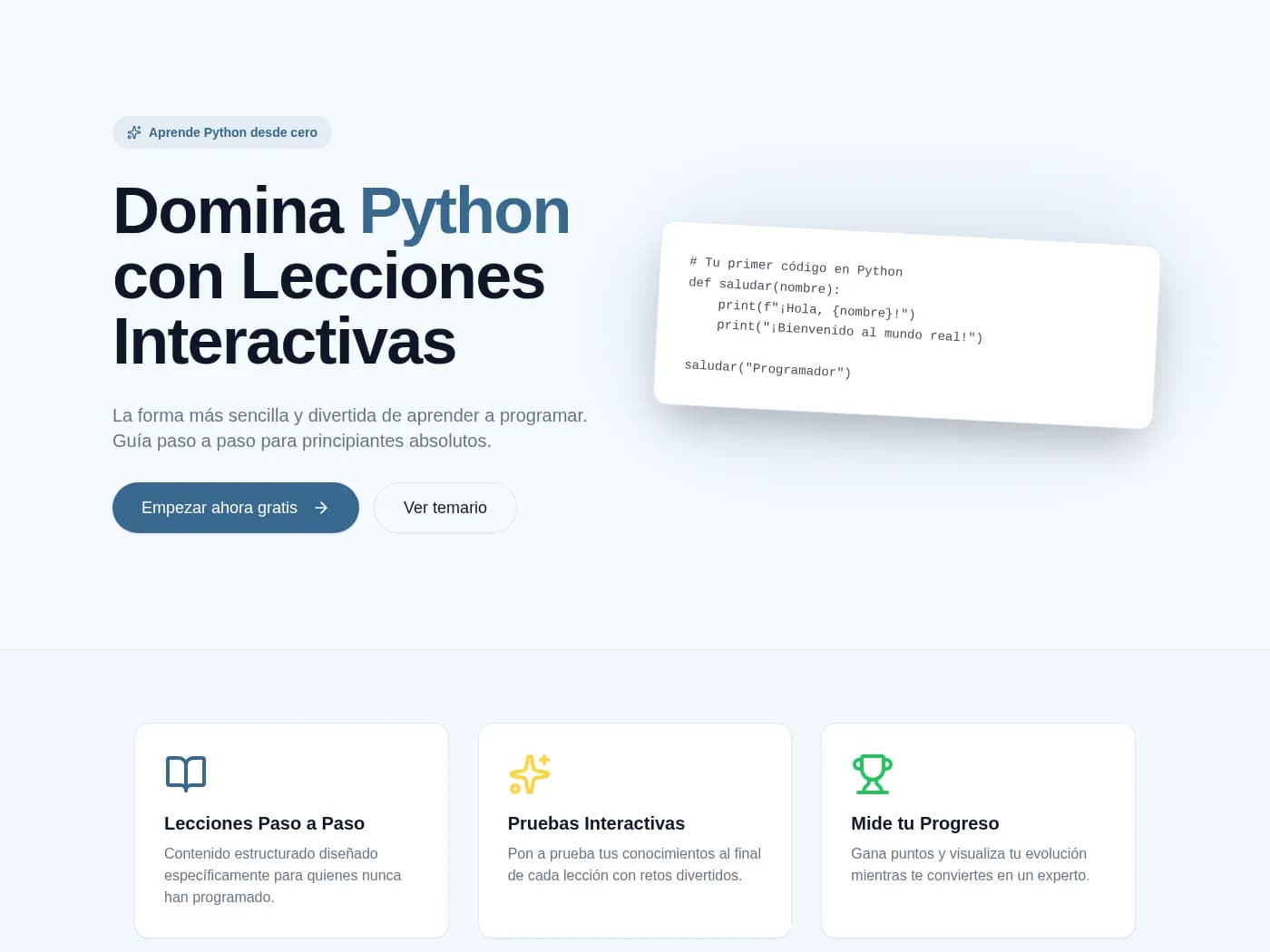 Python Starter Guide