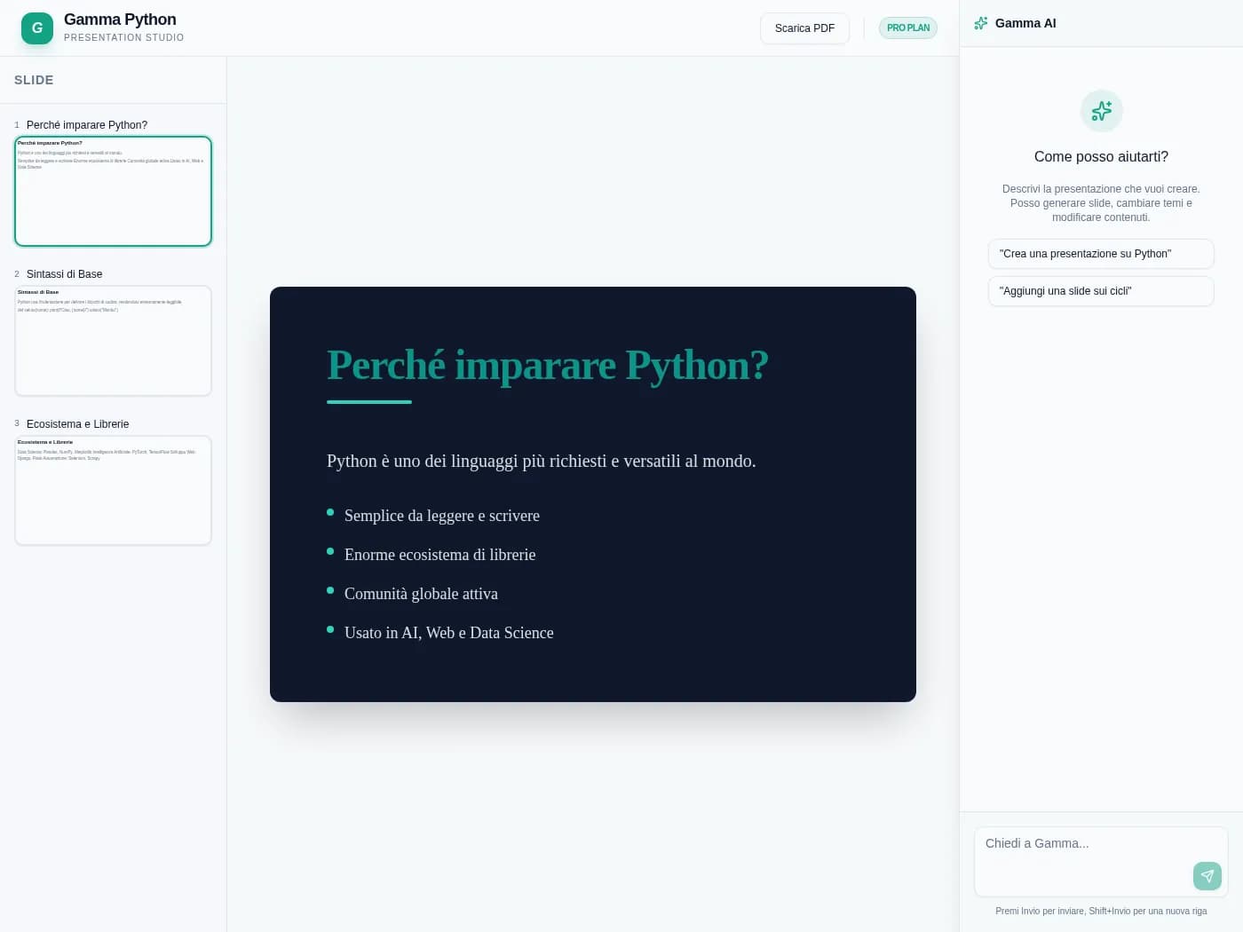 Python Slide Presentation