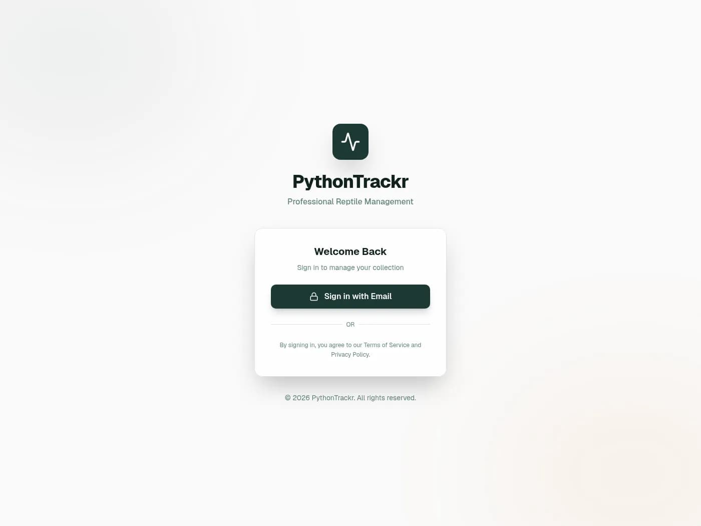 PythonTrackr