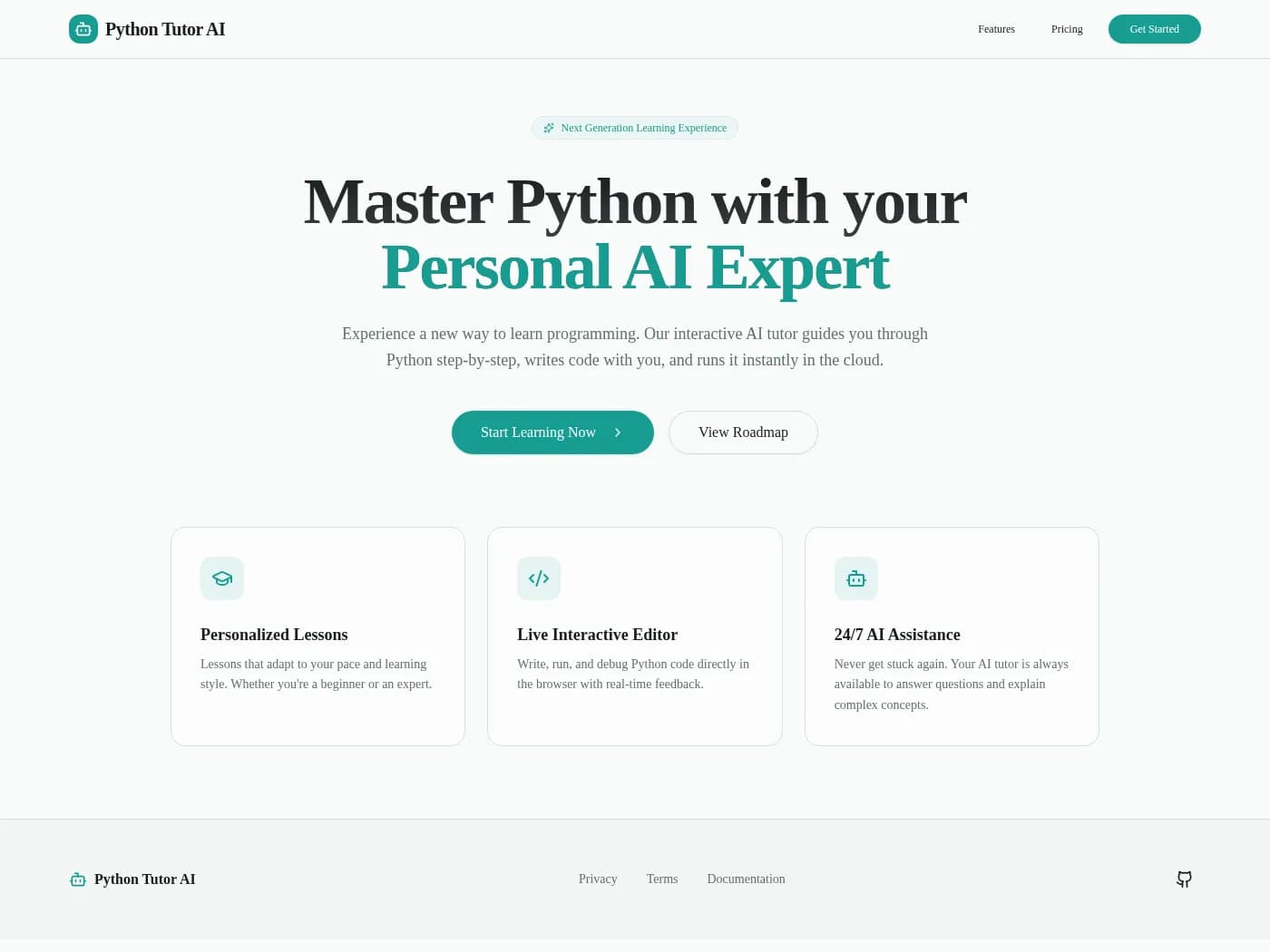 Python Tutor AI