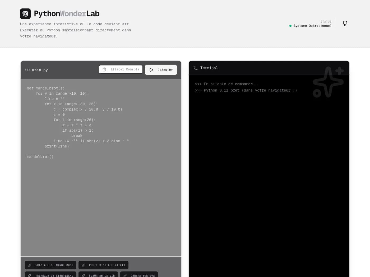 Python Wonder Code
