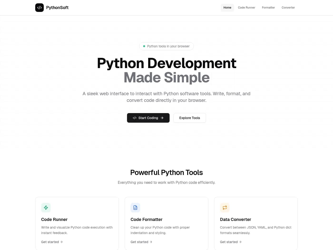PythonSoft Portal