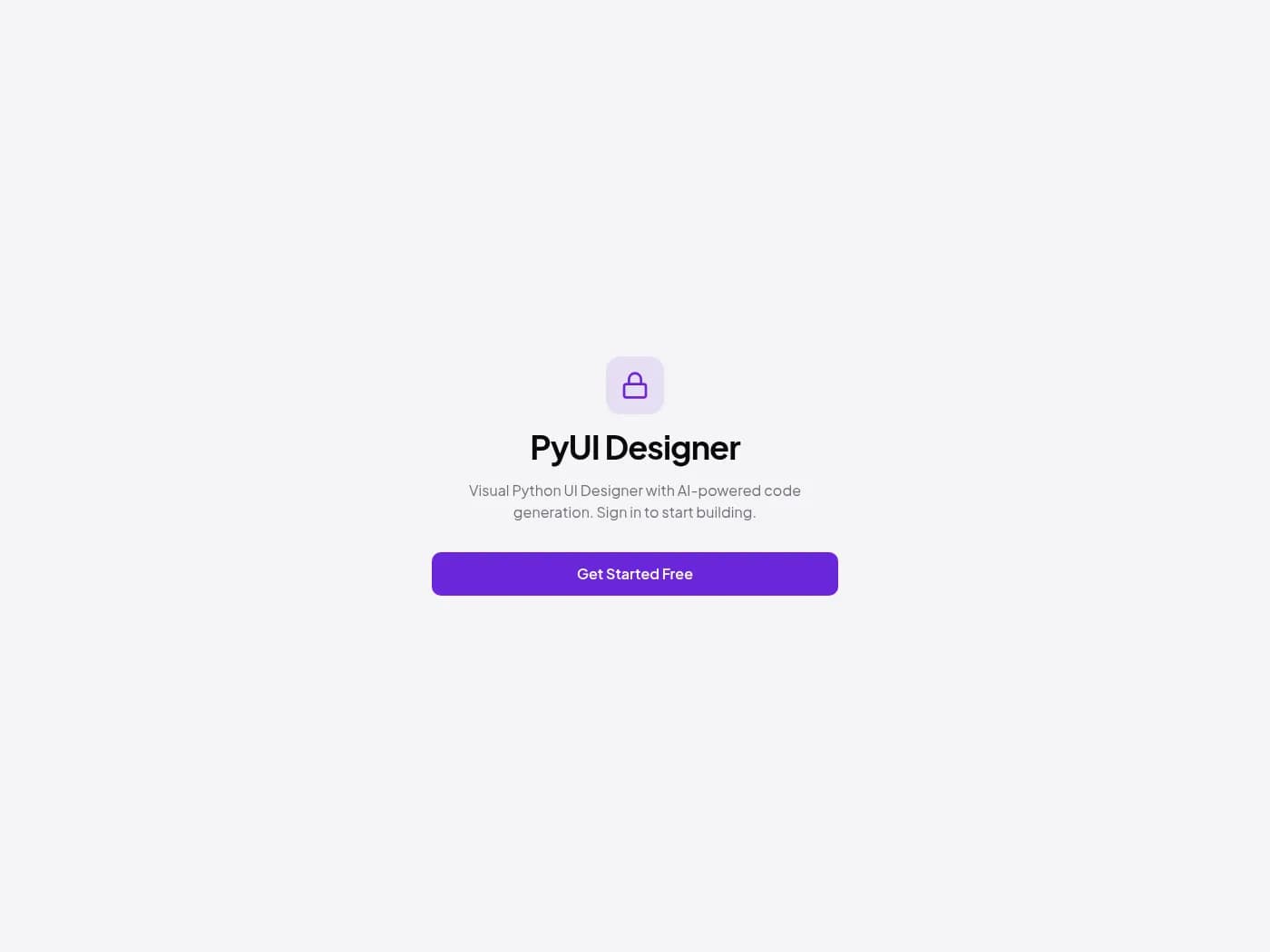 PyUI Code Designer