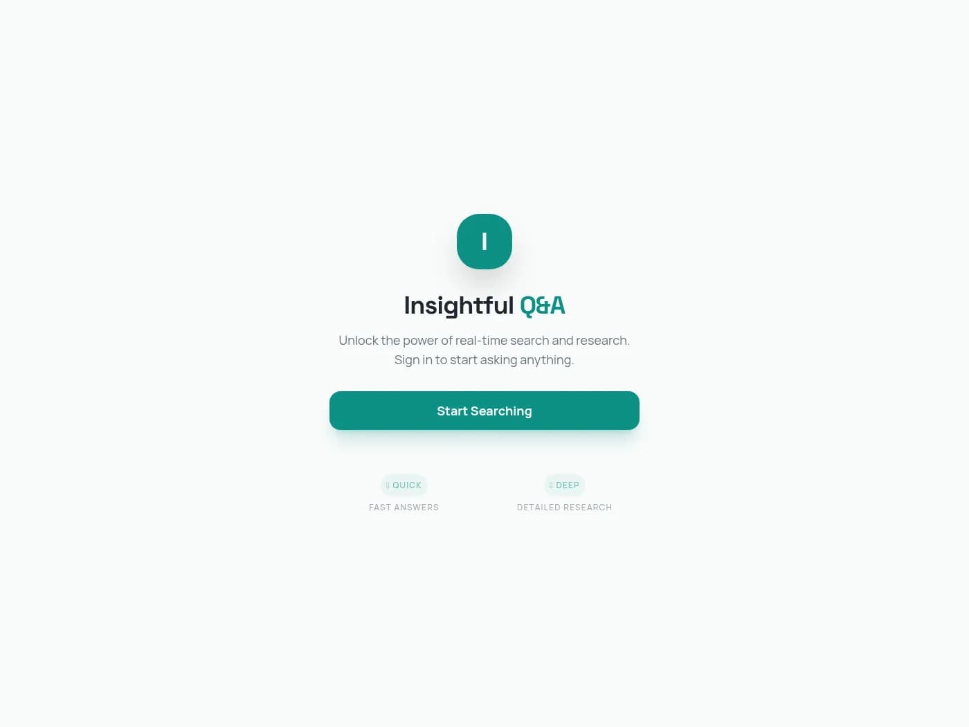 Insightful Q&A Web App