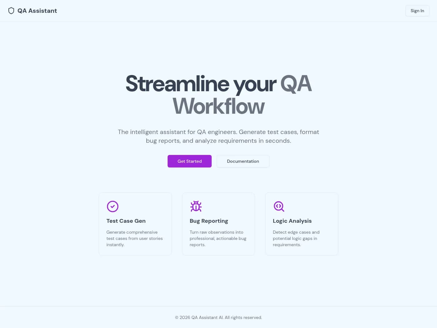 QA Helper Agent