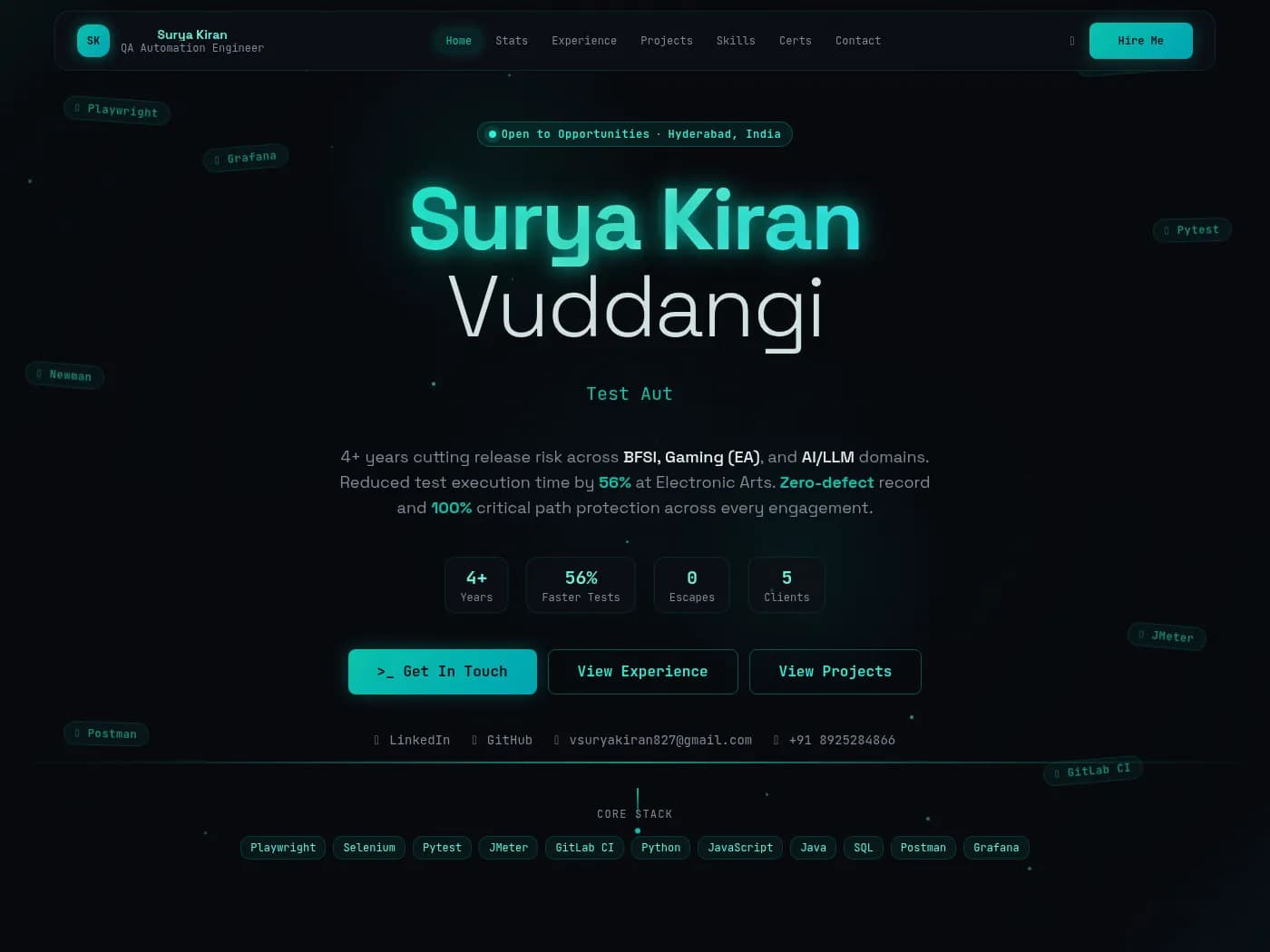 QA Motion Portfolio