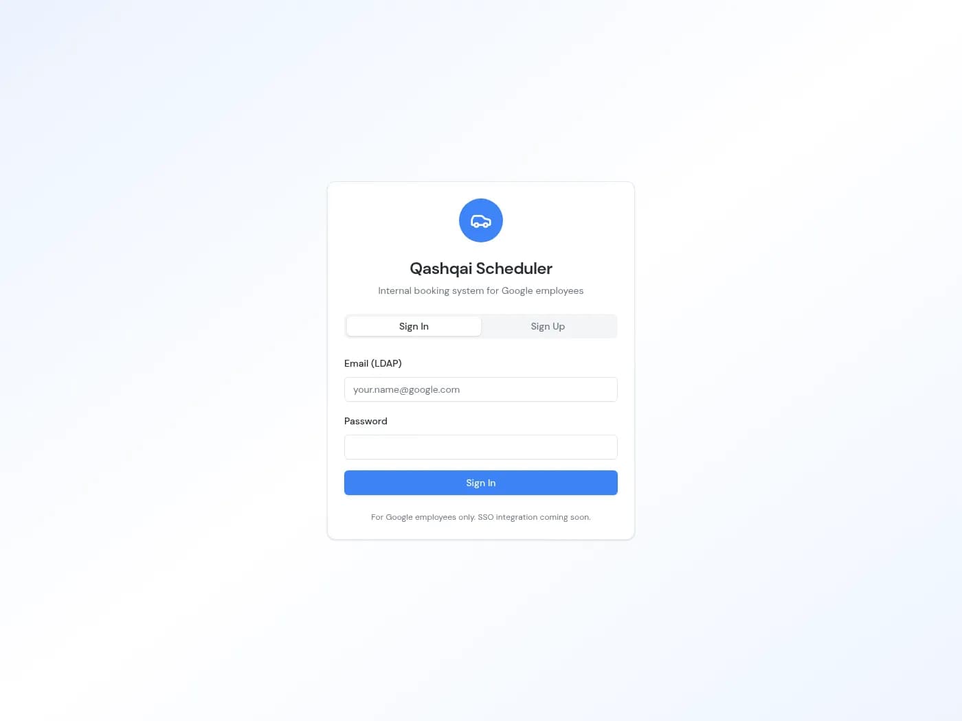 Qashqai Scheduler