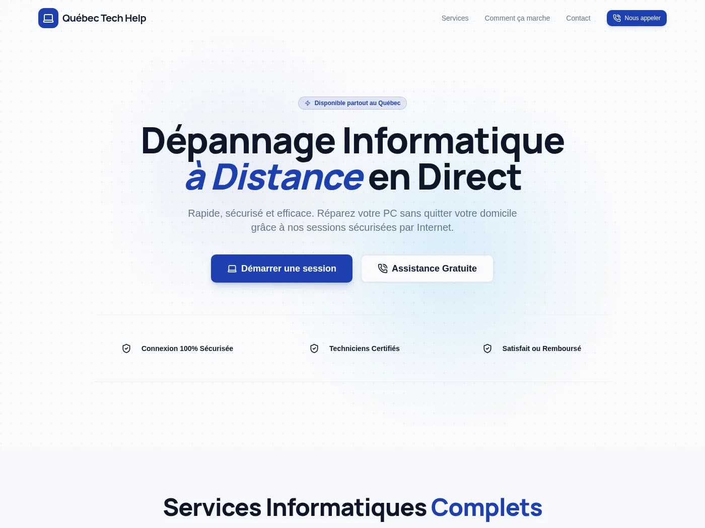 Quebec Tech Help