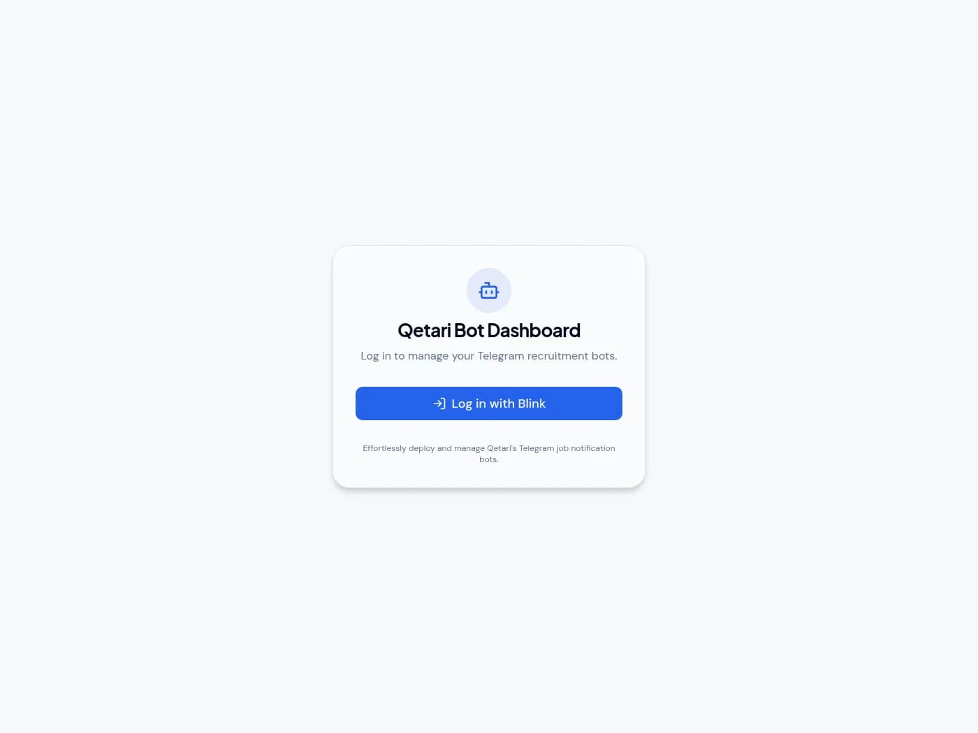 Qetari Telegram Bot