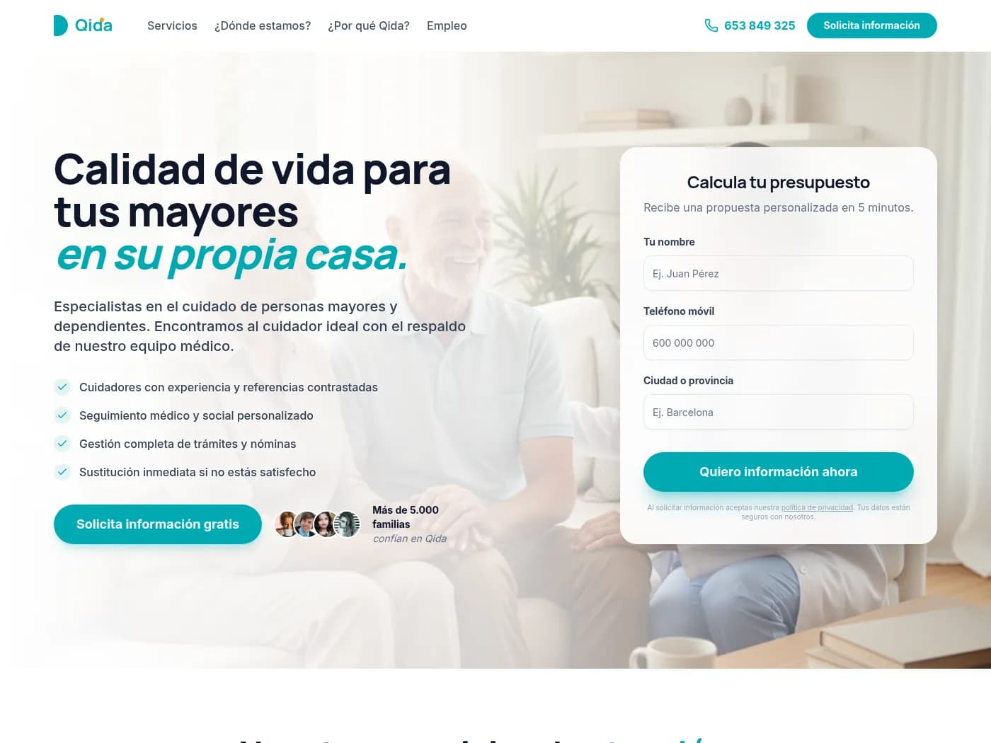 Qida.es Web Clone