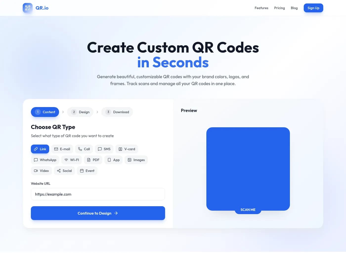 QR Generator Clone