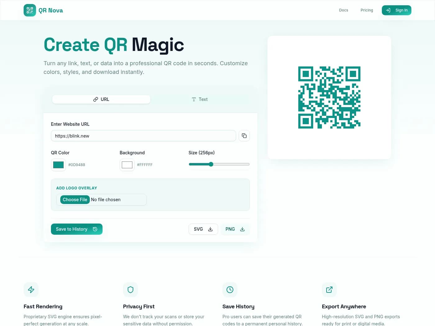 QR Code Generator