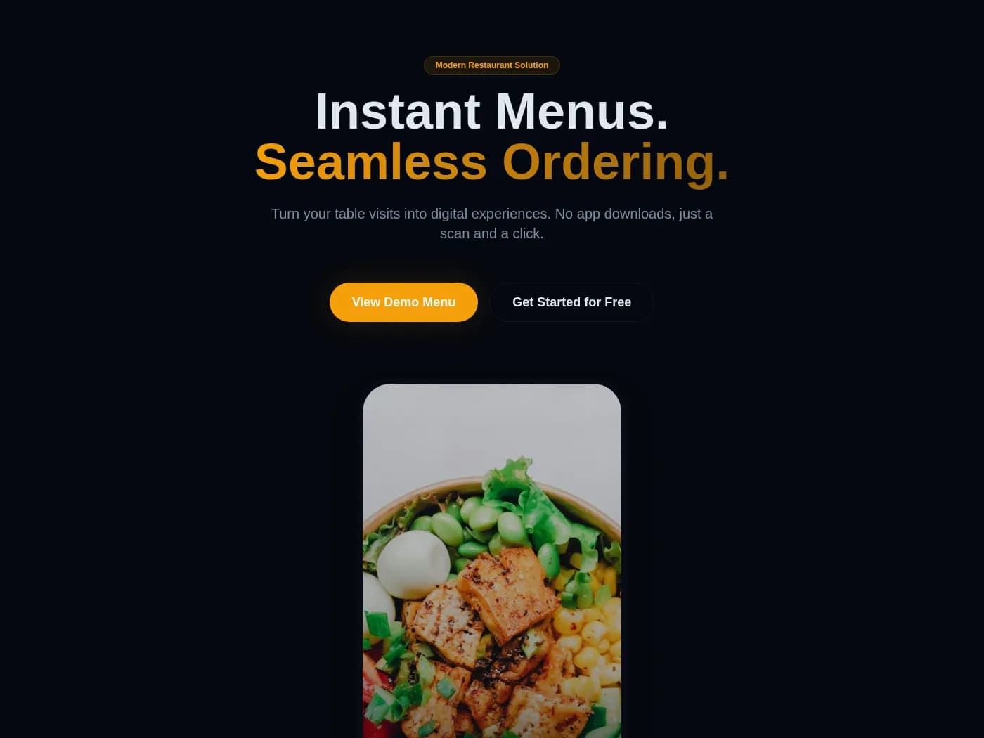 QR Menu Express