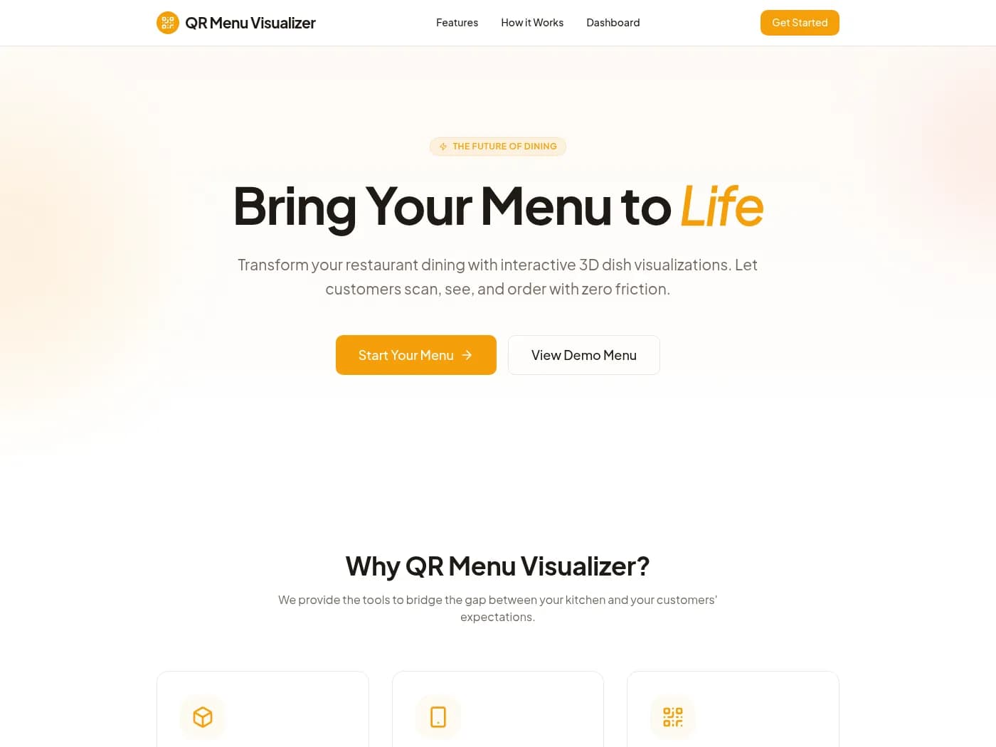 QR Menu Visualizer