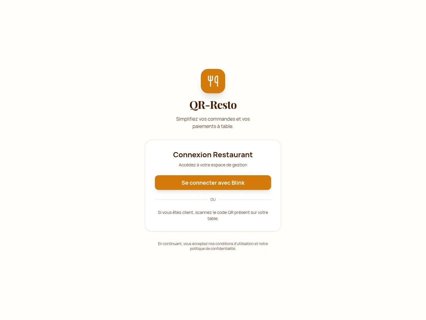 QR Table Order Web