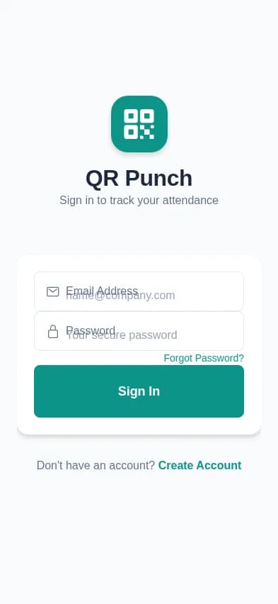 QR Punch Mobile