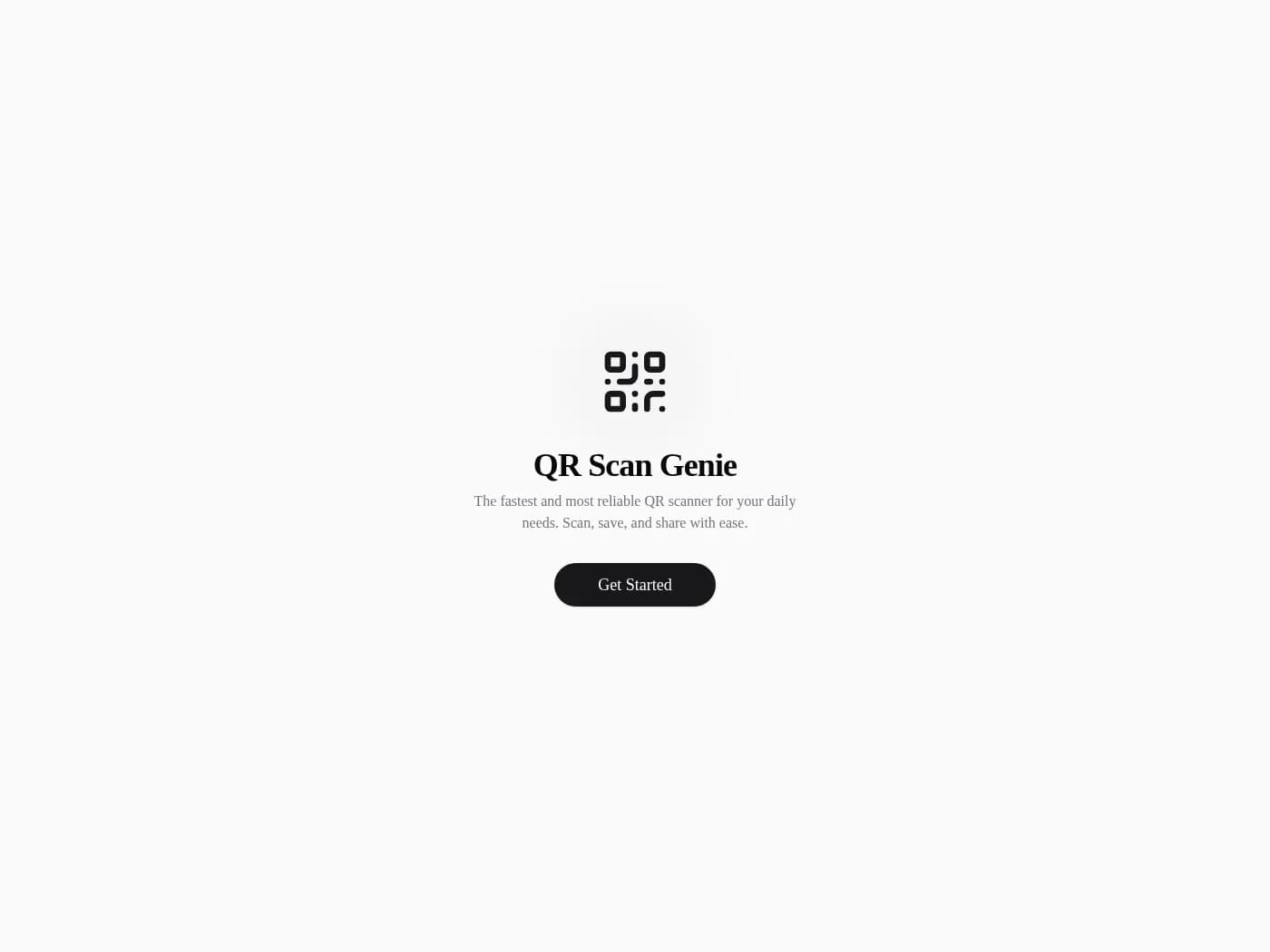 QR Scan Genie