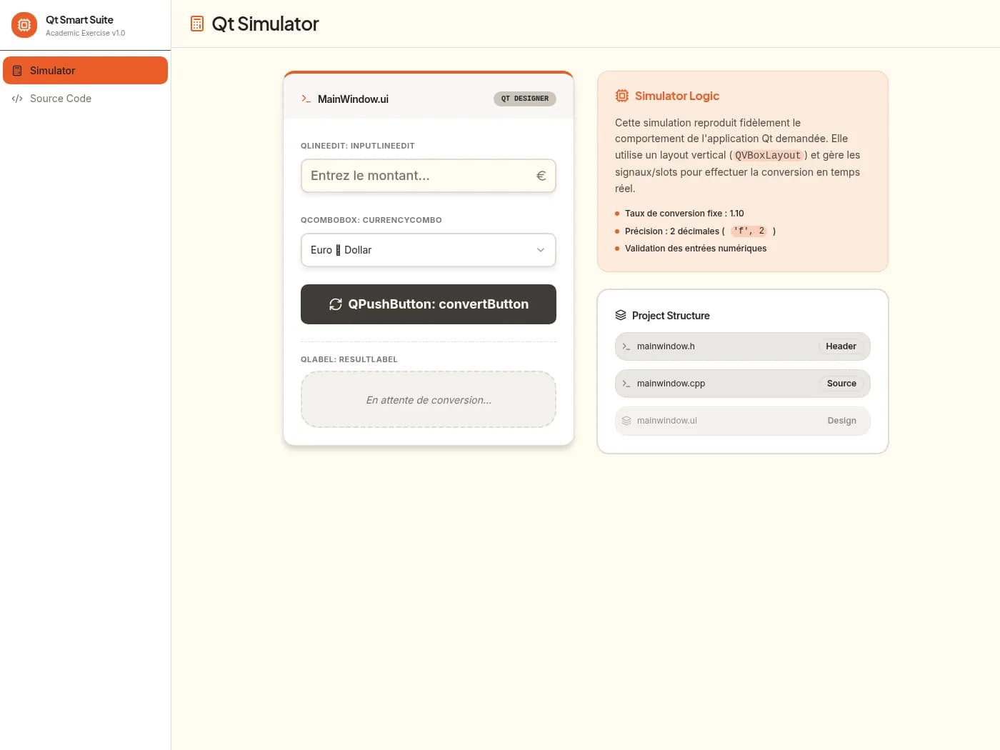 Smart Qt Answer App